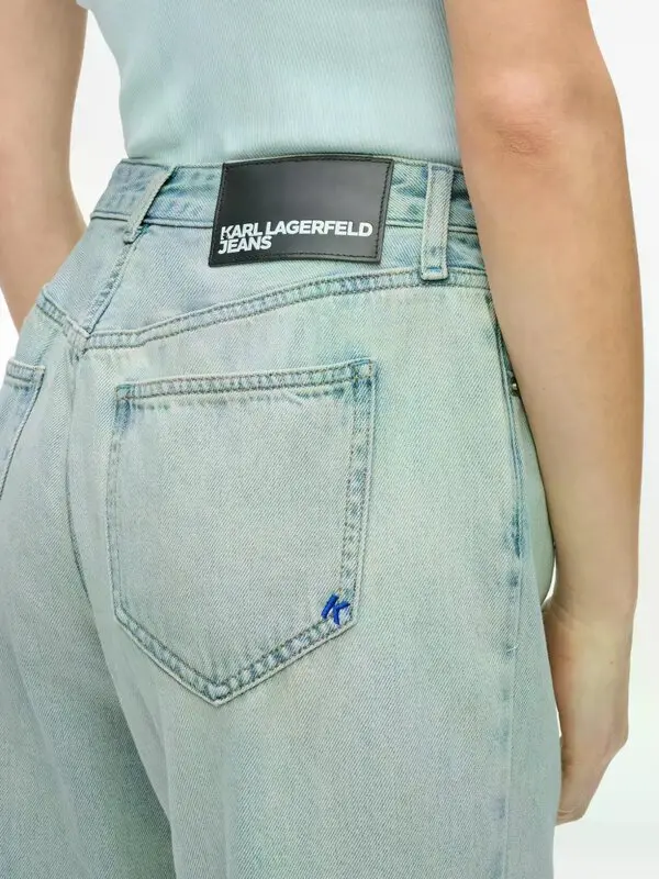 Karl Lagerfeld Frayed Jeans