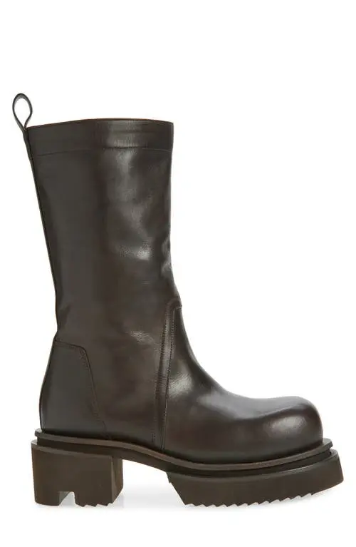 Rick Owens Bogun Platform Boots