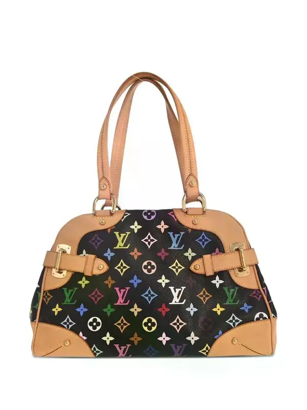 LOUIS VUITTON 2010 Claudia Monogram Tote - Black