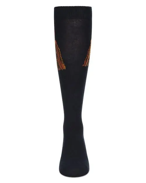 MEMOI Tassel Knee High Socks - Navy