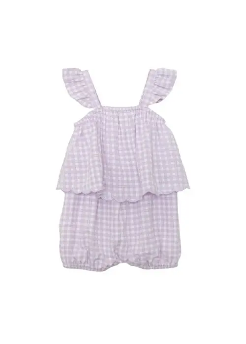 MABEL + HONEY Sugar Plum Sleeveless Romper
