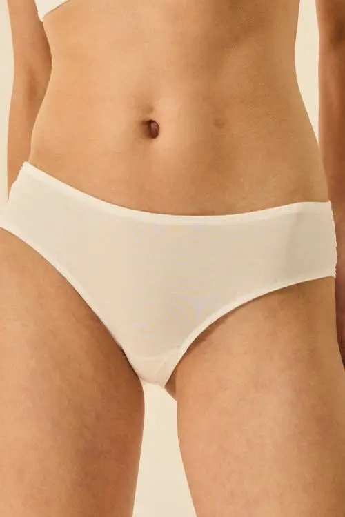 STRIPE & STARE Zig Zag Lace Brazilian Four Pack - Sand Essentials