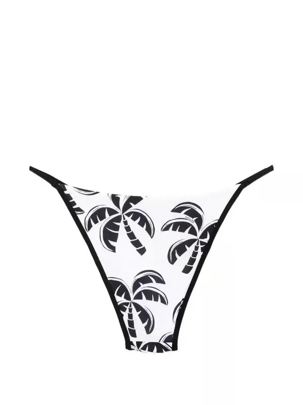 Farm Rio Palms-print Bikini Bottom