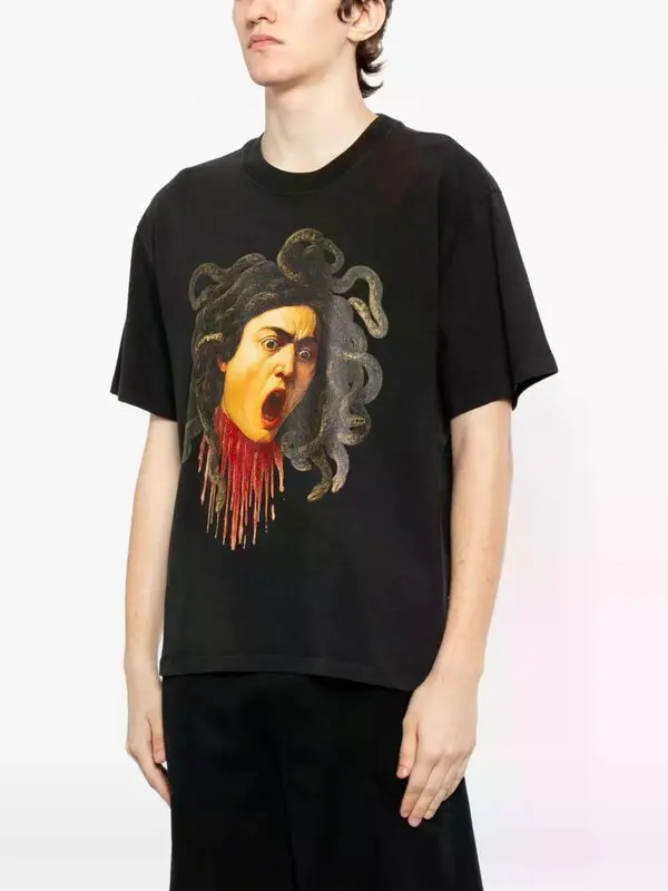 MELT Graphic-print T-shirt - Black