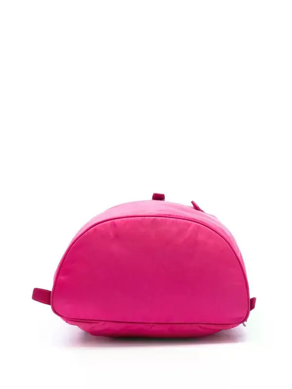 Prada Tessuto Drawstring Backpack - Pink