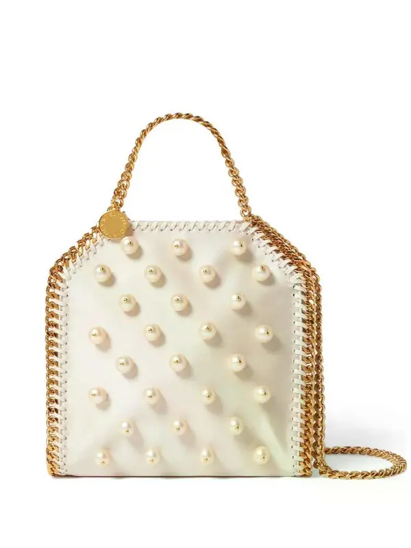 Stella McCartney Tote Bag With Pearl Embellishments