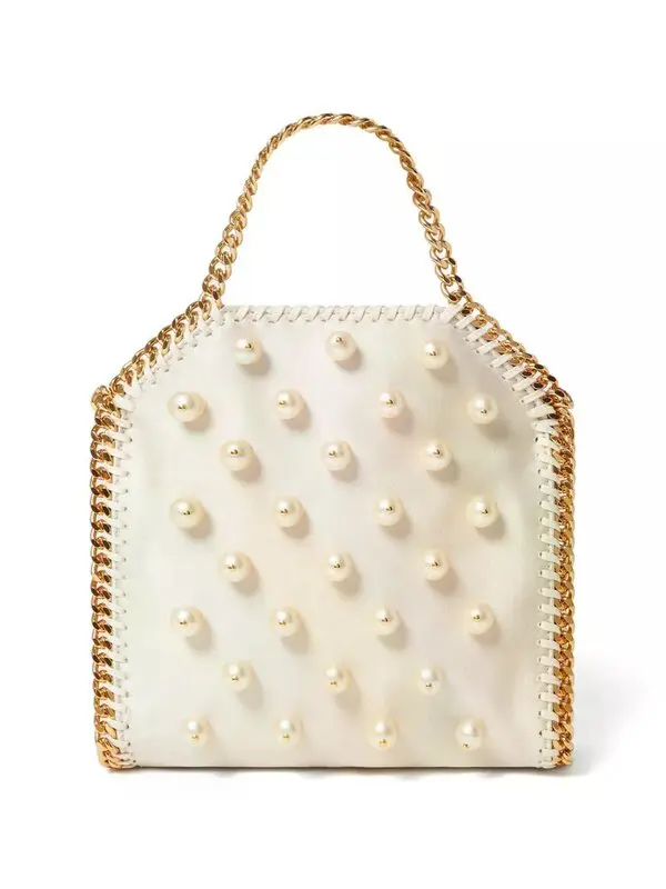 Stella McCartney Tote Bag With Pearl Embellishments