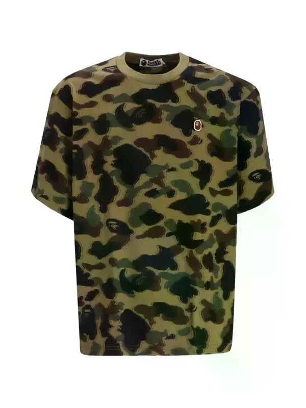 A BATHING APE Camouflage-pattern T-shirt