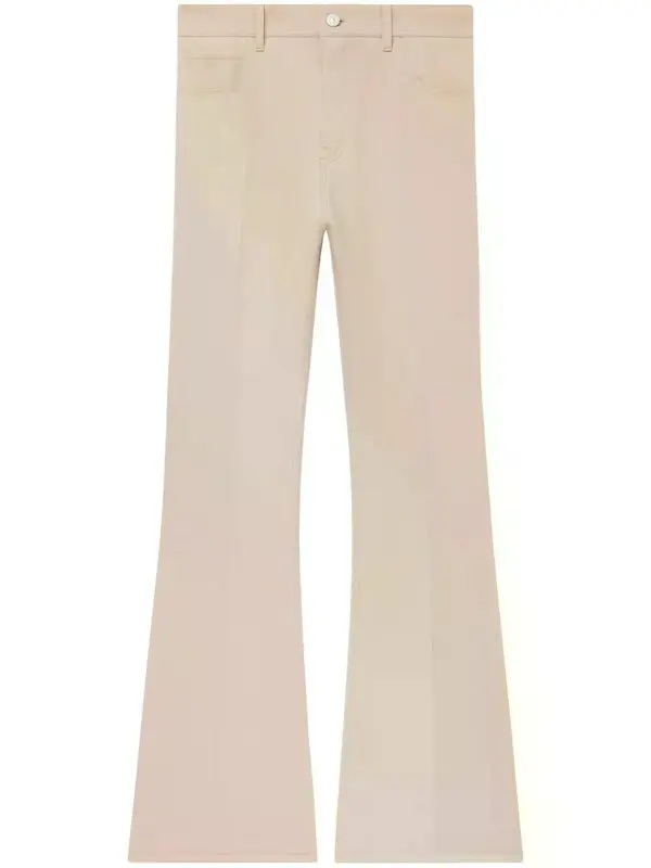 COURREGES Twill-weave Bootcut Trousers