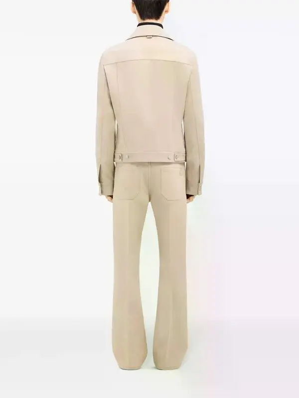 COURREGES Twill-weave Bootcut Trousers