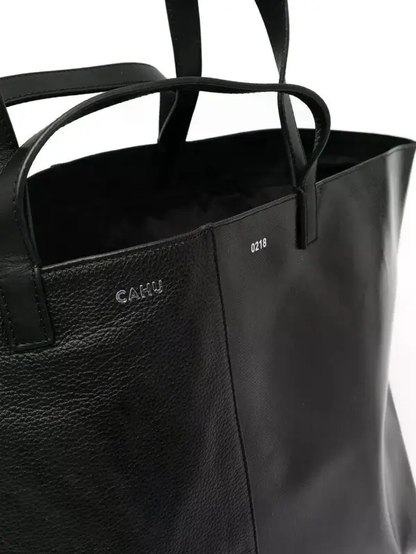 CAHU Logo-printed Tote Bag