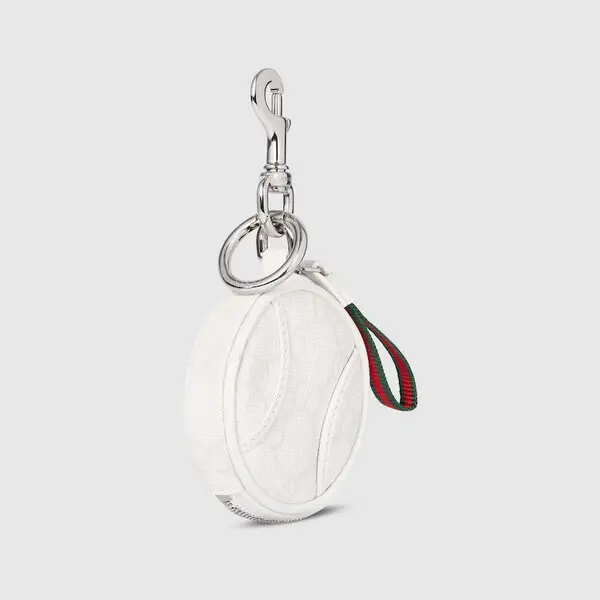 Gucci Tennis Ball-shaped Coin Wallet Gg Canvas