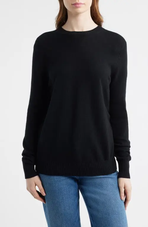 House Of Cb Wool And Cashmere Crewneck Sweater