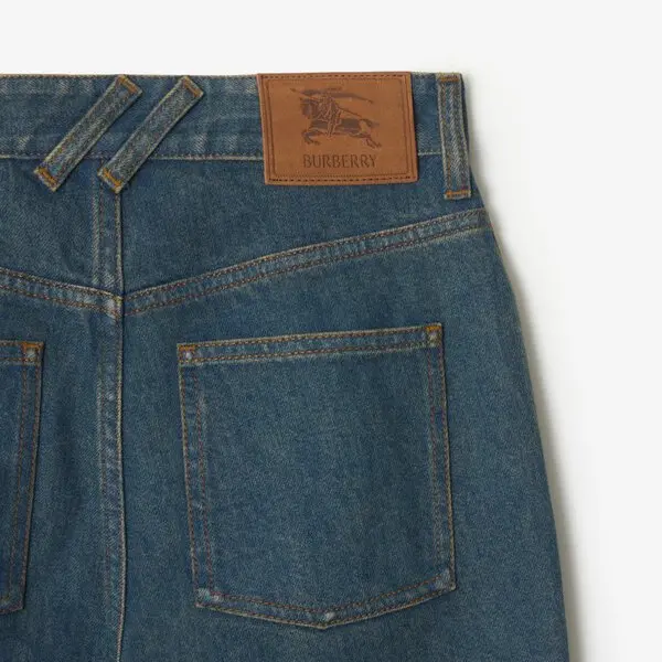 Burberry High-rise Bootcut Jeans - Mid Blue