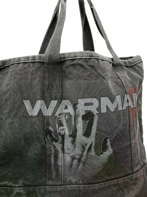 WARMAN Graphic Print Tote Bag