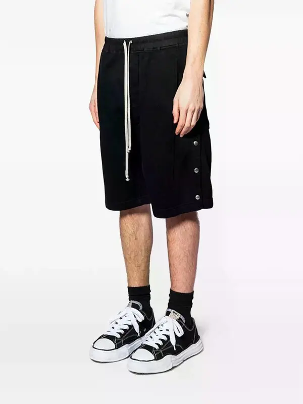 Rick Owens Button Cargo Shorts