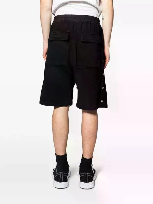 Rick Owens Button Cargo Shorts