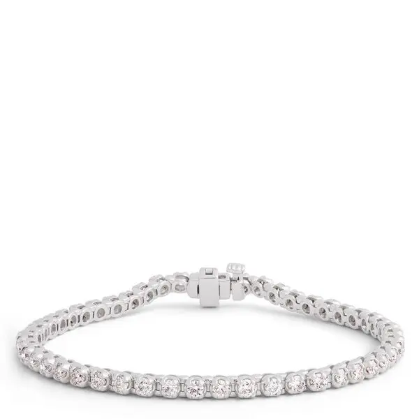 Benbridge Diamond Tennis Bracelet In 14k White Gold - Wg