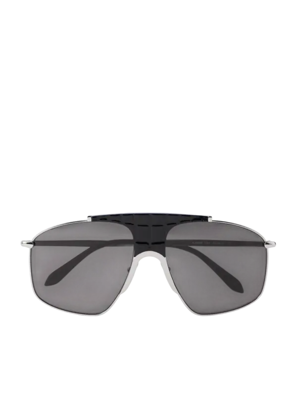 Alaïa Aviator-style Sunglasses - Silver