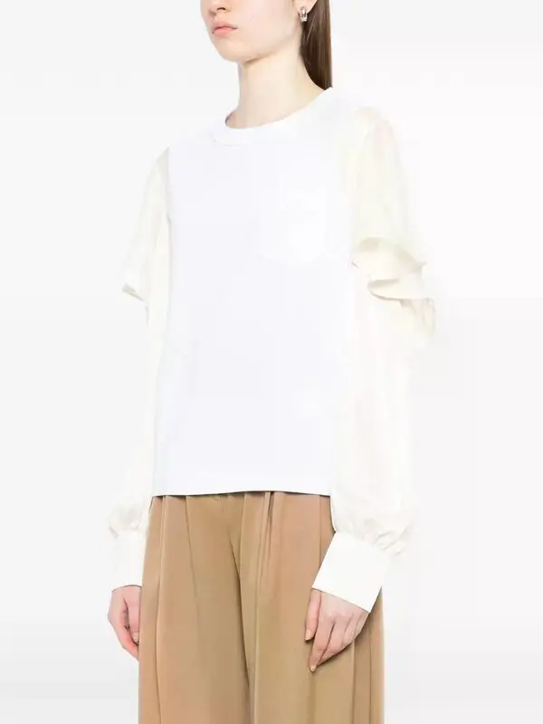 Sacai Paneled T-shirt