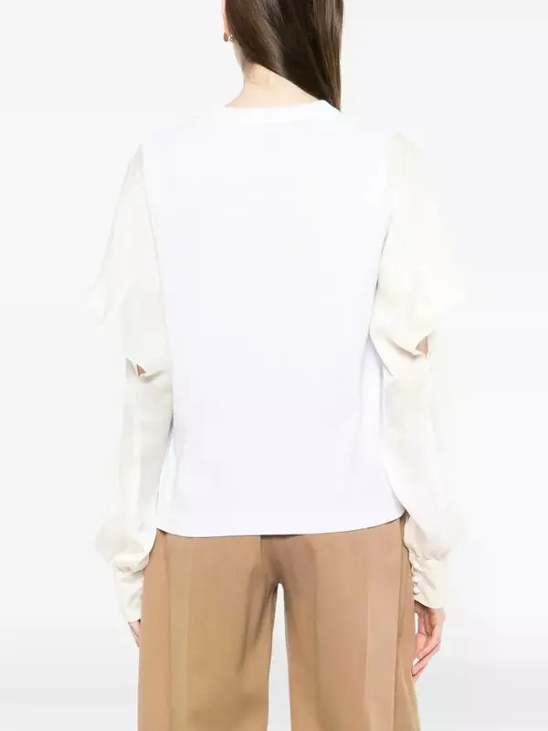 Sacai Paneled T-shirt