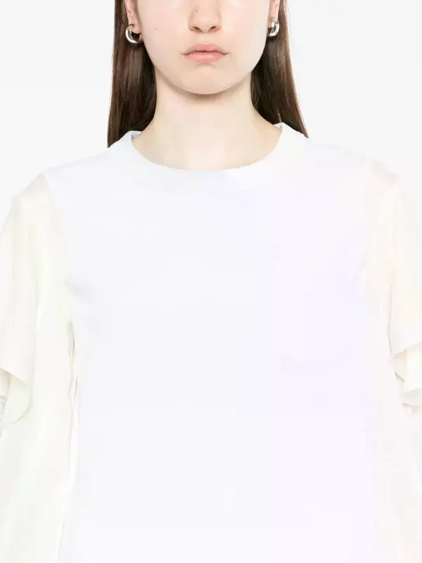 Sacai Paneled T-shirt