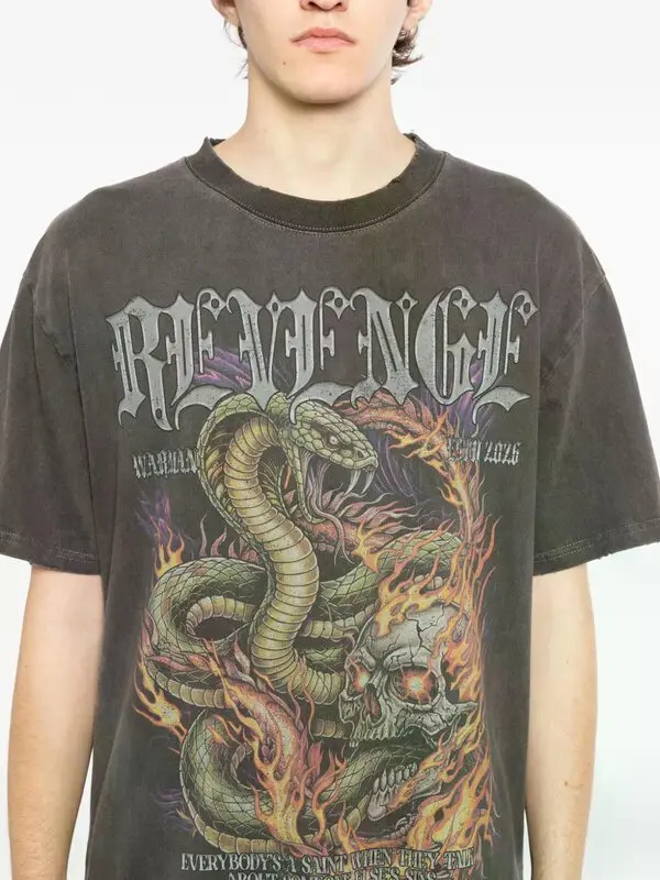 WARMAN Snake Graphic T-shirt
