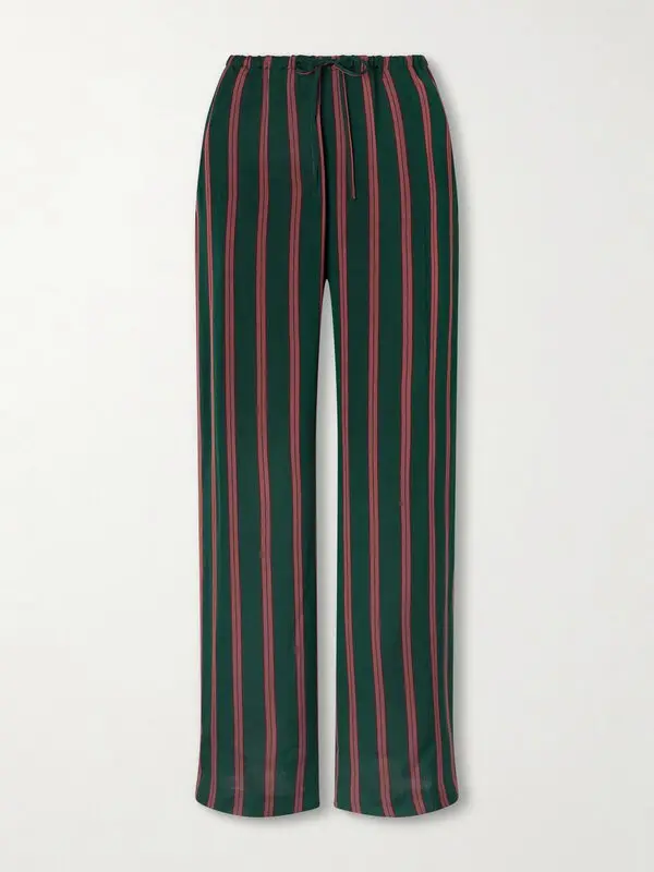 Dries Van Noten Striped Wide-leg Pants