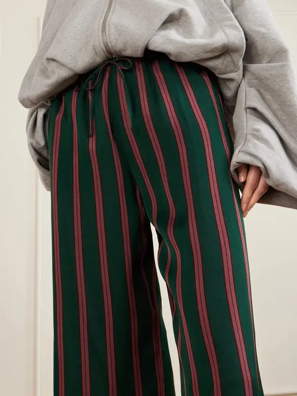 Dries Van Noten Striped Wide-leg Pants