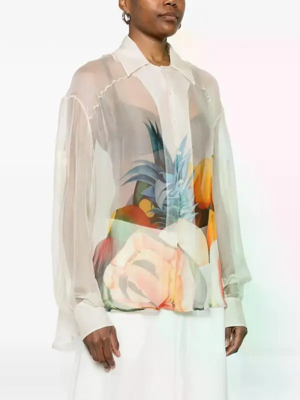 DONDE ESTEBAN Fruit Print Shirt