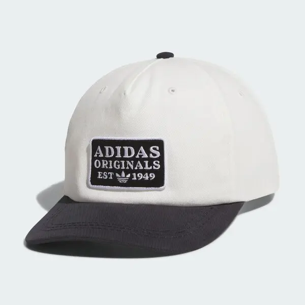 Adidas Utility Patch 5-panel Cap - Off White / Black / White