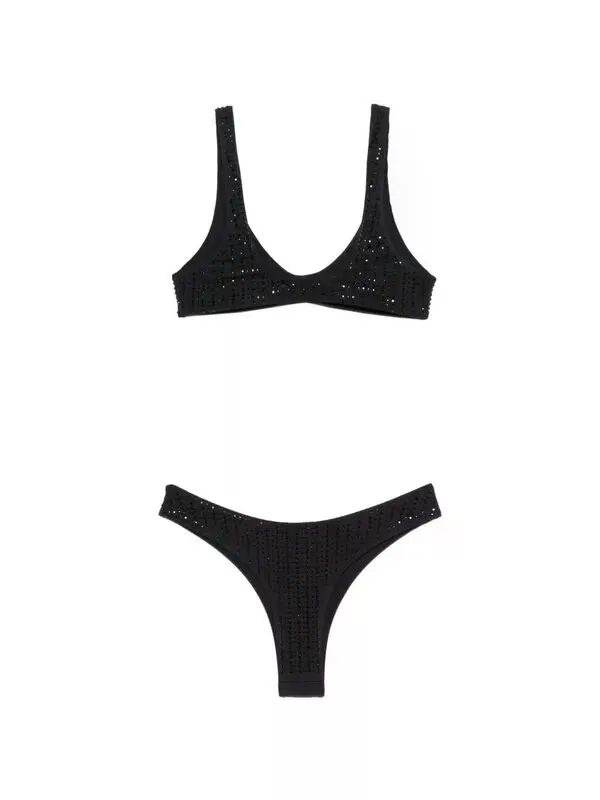 VENUJA Embellished Two-piece Bikini Set