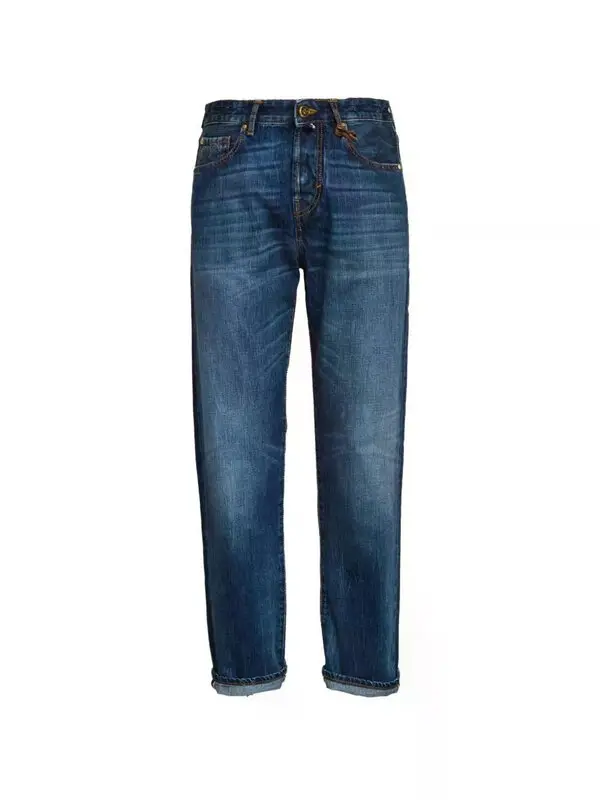 Jacob Cohen Regular-fit Straight Jeans With Bandana