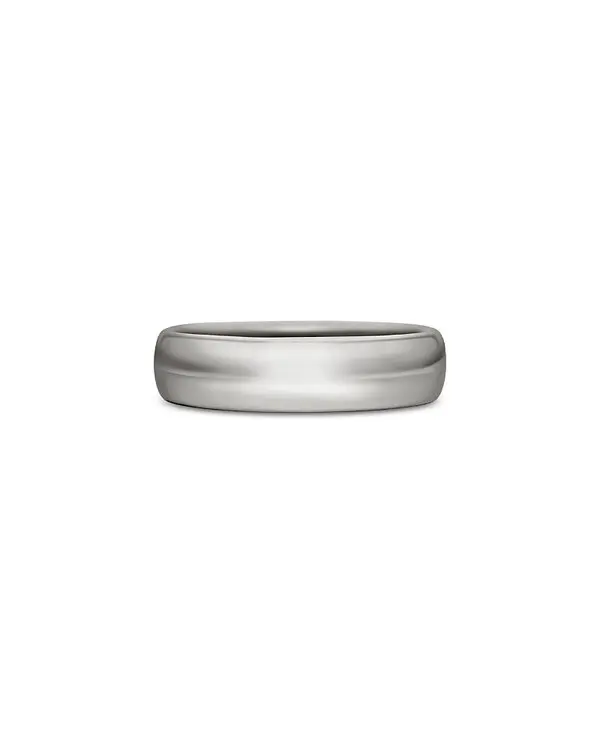David Yurman 18k Gold Classic Band - White