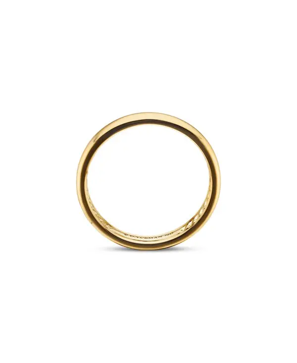 David Yurman 18k Yellow Classic Band - Gold