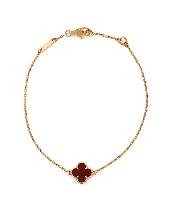 VAN CLEEF & ARPELS Sweet Alhambra Bracelet - Pink