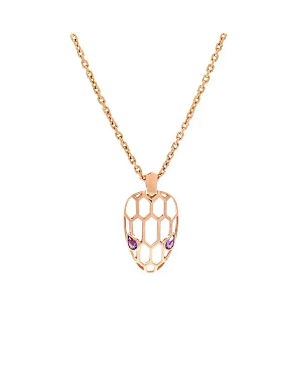 BVLGARI Serpenti Seduttori Pendant Necklace - Pink