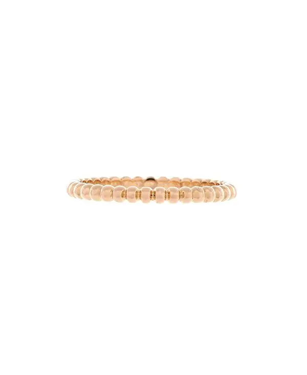 VAN CLEEF & ARPELS Small Perlee Ring 18k Rose Gold - Pink