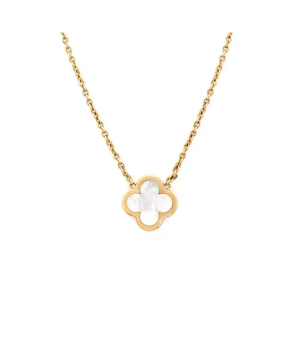VAN CLEEF & ARPELS Pure Alhambra Pendant Necklace - Gold