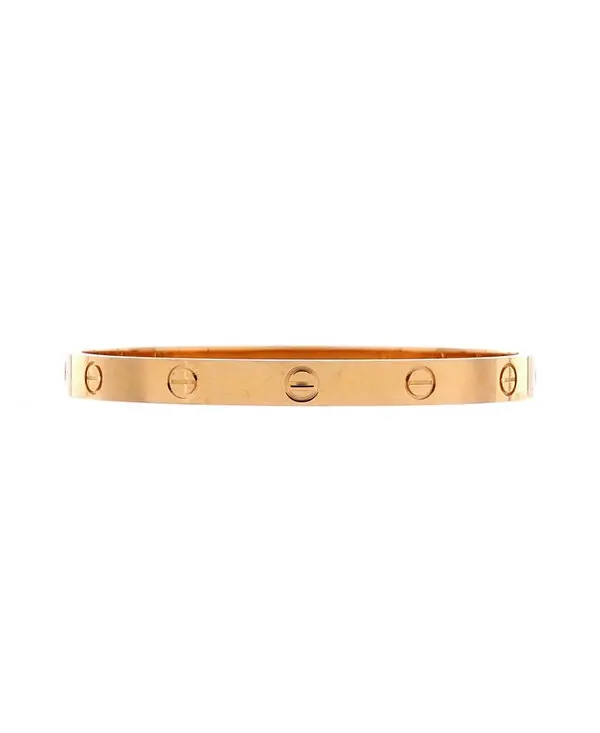 CARTIER Love Bracelet 18k Rose Gold - Pink
