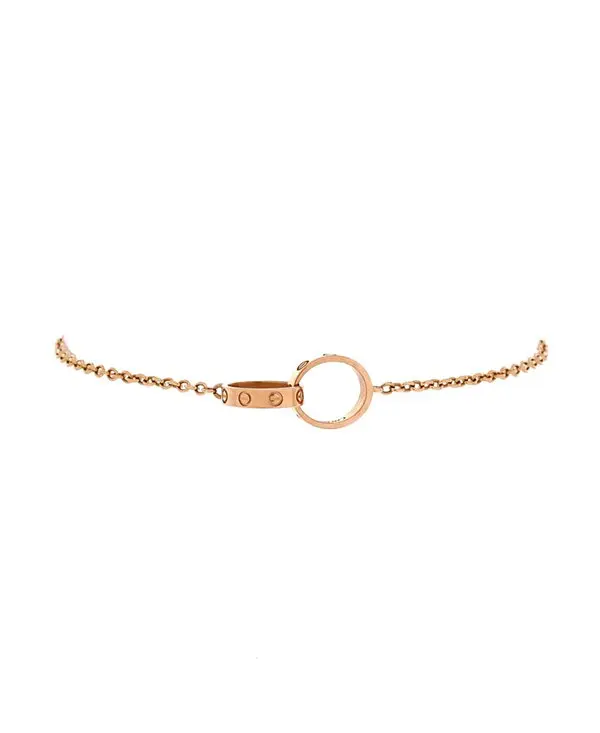 CARTIER Love Interlocking Bracelet - Pink