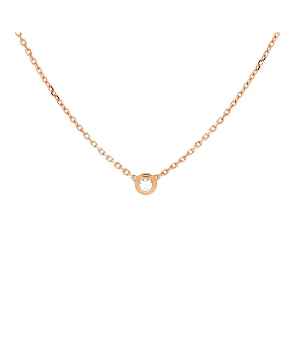 CARTIER Xs D'amour Pendant Necklace - Pink