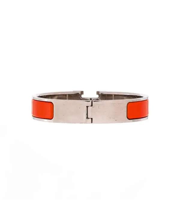 HERMES Narrow Clic H Bracelet