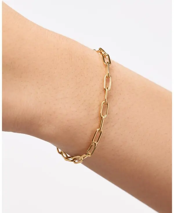 ANA LUISA Solid Paperclip Link Bracelet