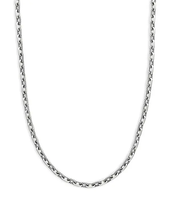 David Yurman Dy Madison Extra Small Chain Necklace - Silver