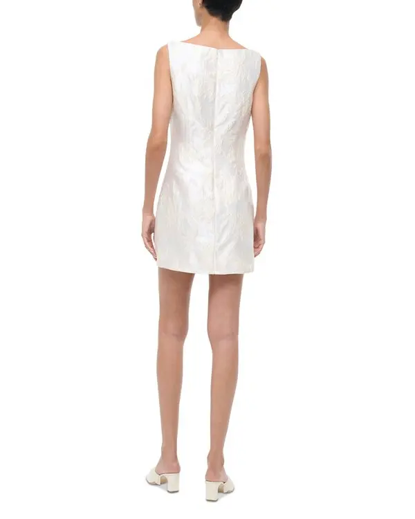 Staud Mimi Mini Dress - Botanic Ivory