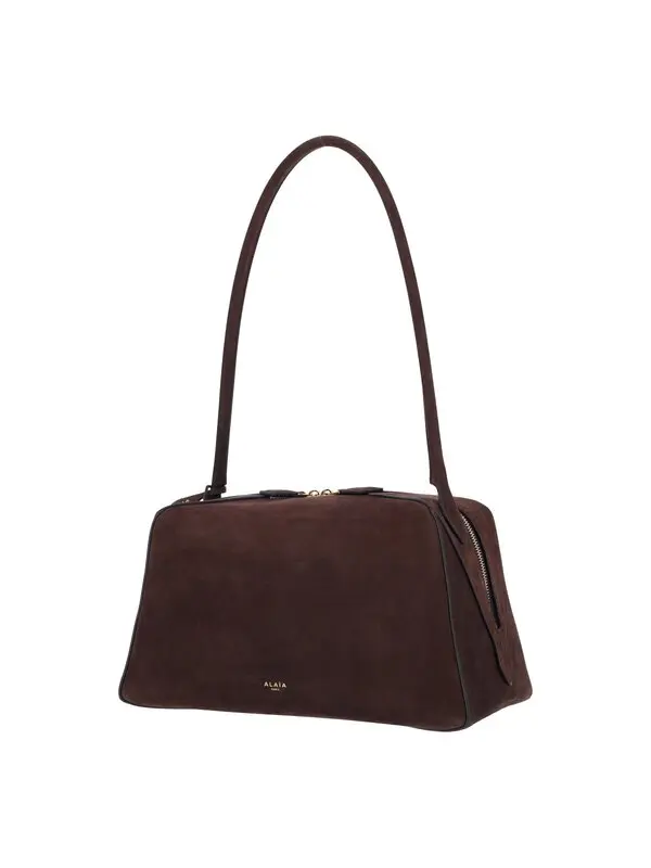 Alaïa Bouledogue Shoulder Bag - Brown