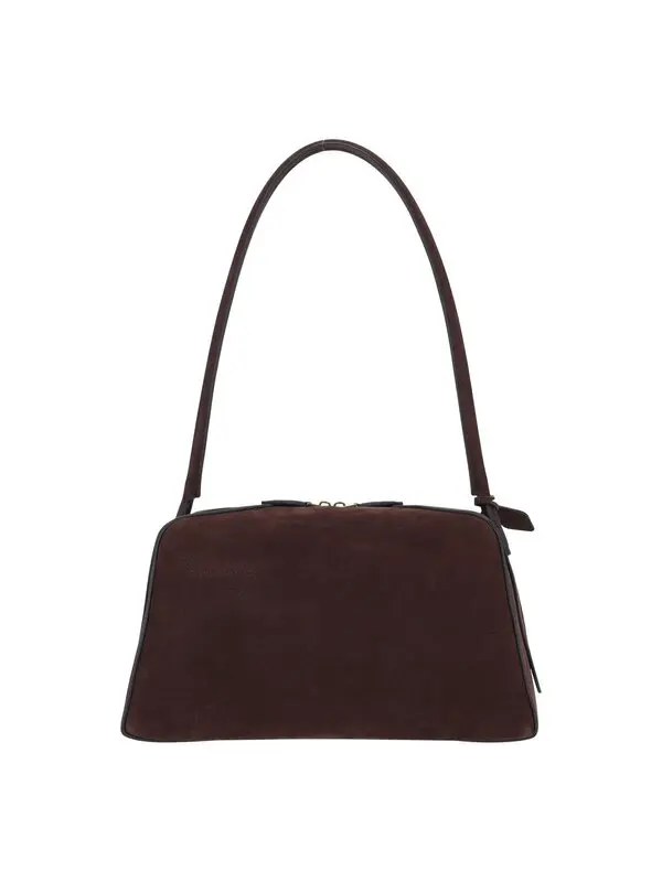 Alaïa Bouledogue Shoulder Bag - Brown