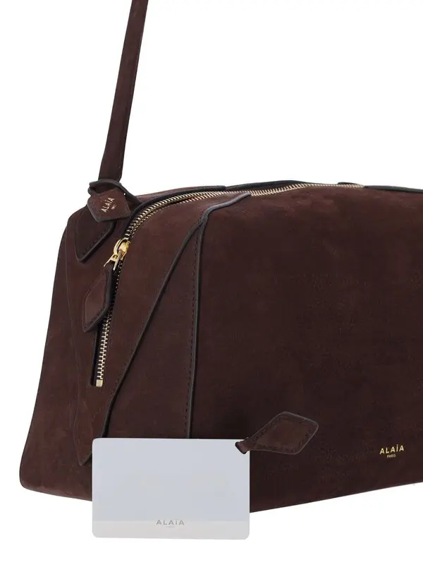 Alaïa Bouledogue Shoulder Bag - Brown