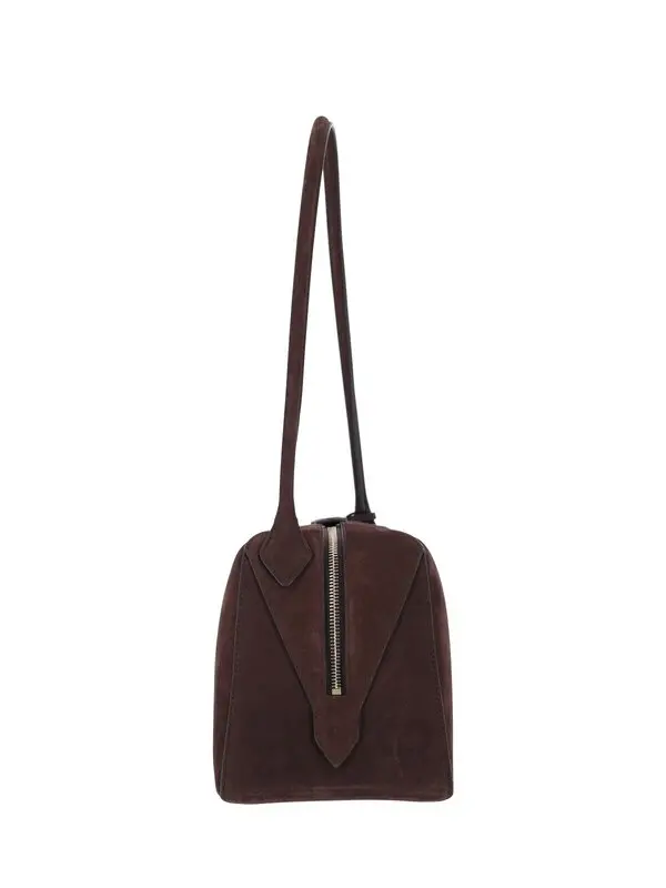 Alaïa Bouledogue Shoulder Bag - Brown